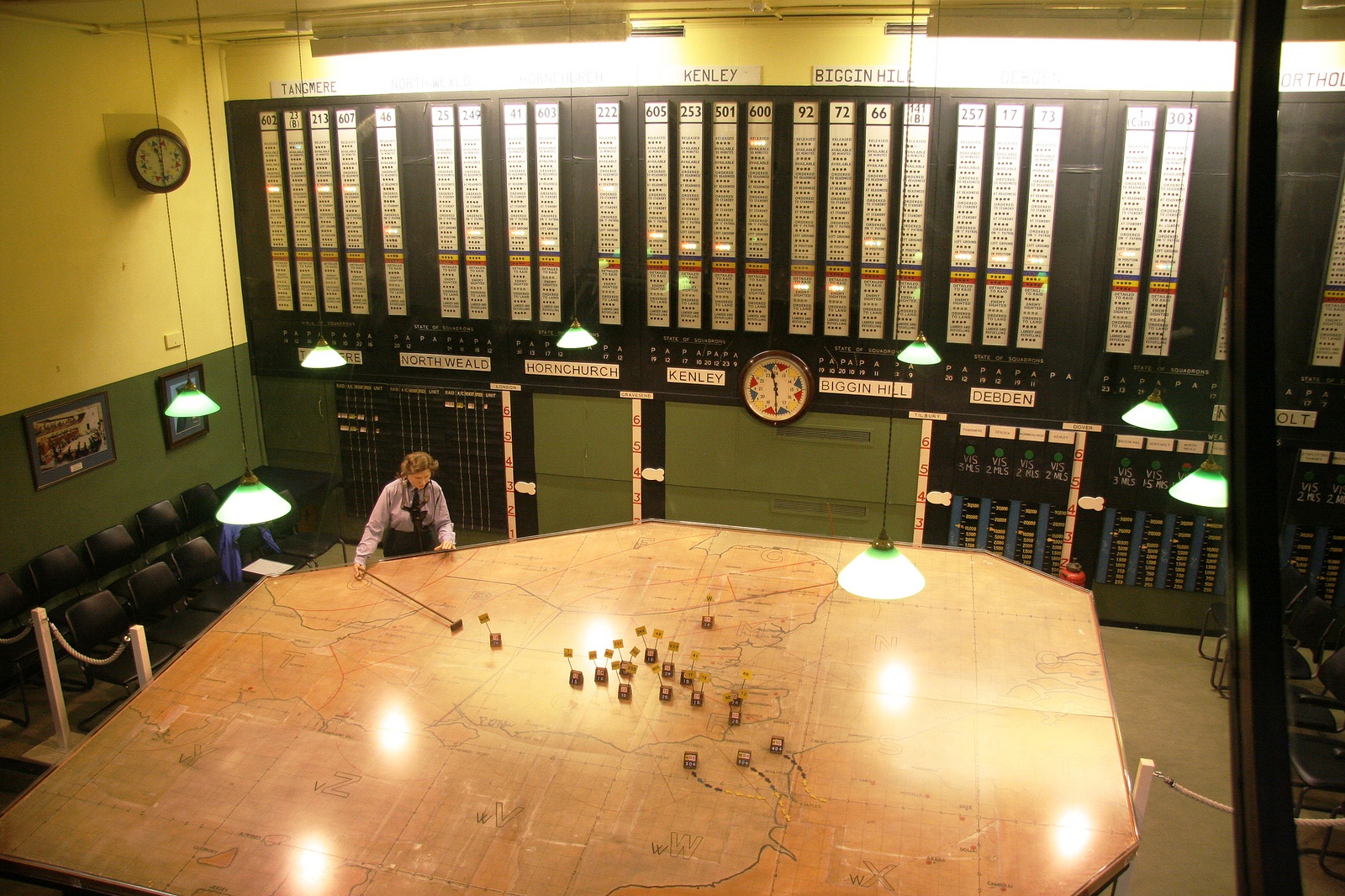 RAF WW11 Electric Clock - Ben Wright Clocks